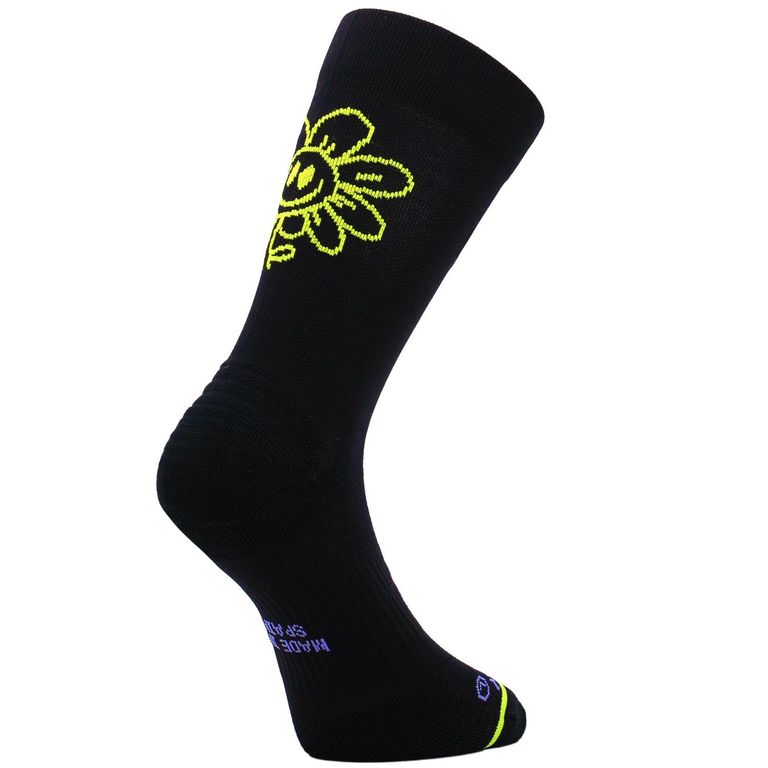 HAPPY DAY BLACK - RUNNING SOCKS