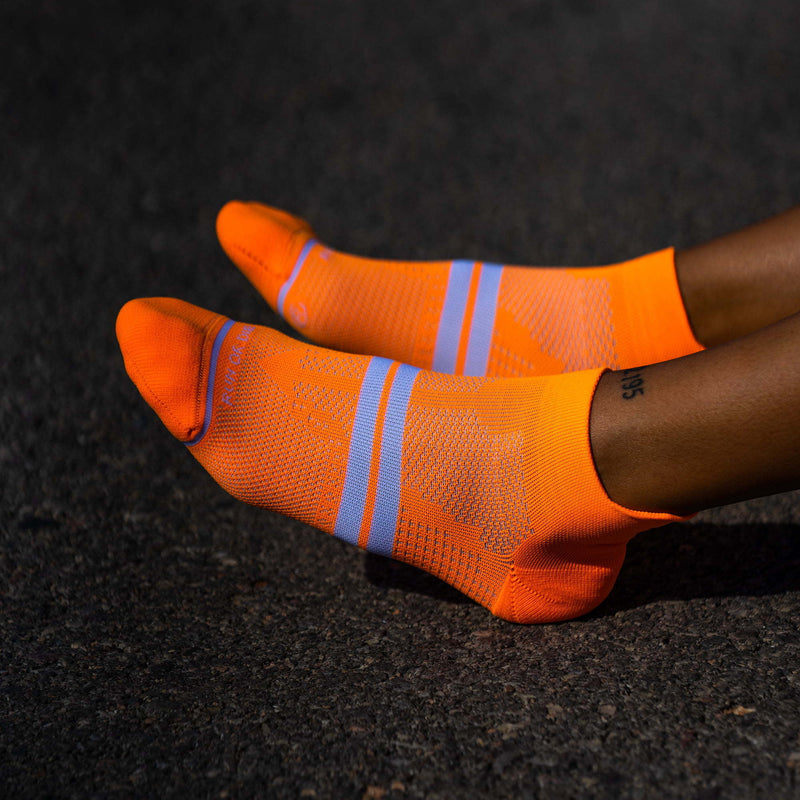 NOOSA ORANGE - RUNNING SOCKS – Sporcks