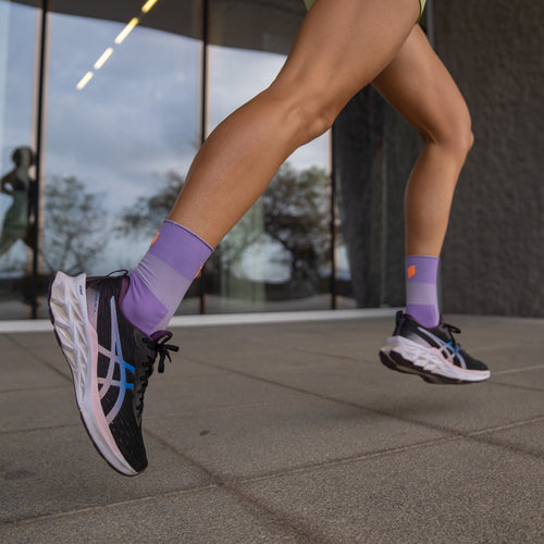 MARATHON PURPLE - MARATHON RUNNING SOCKS