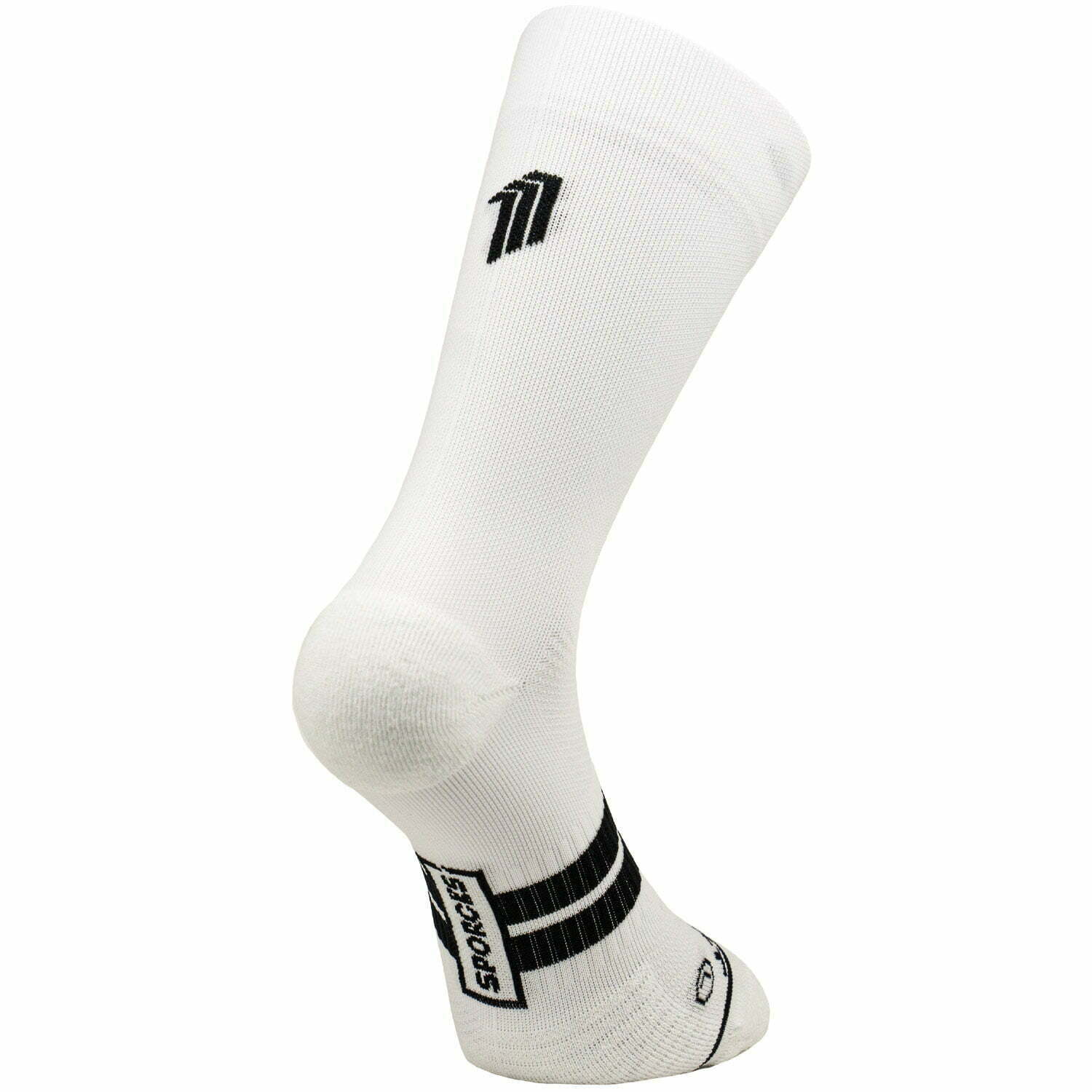 SEVEN MILE WHITE - RUNNING SOCKS